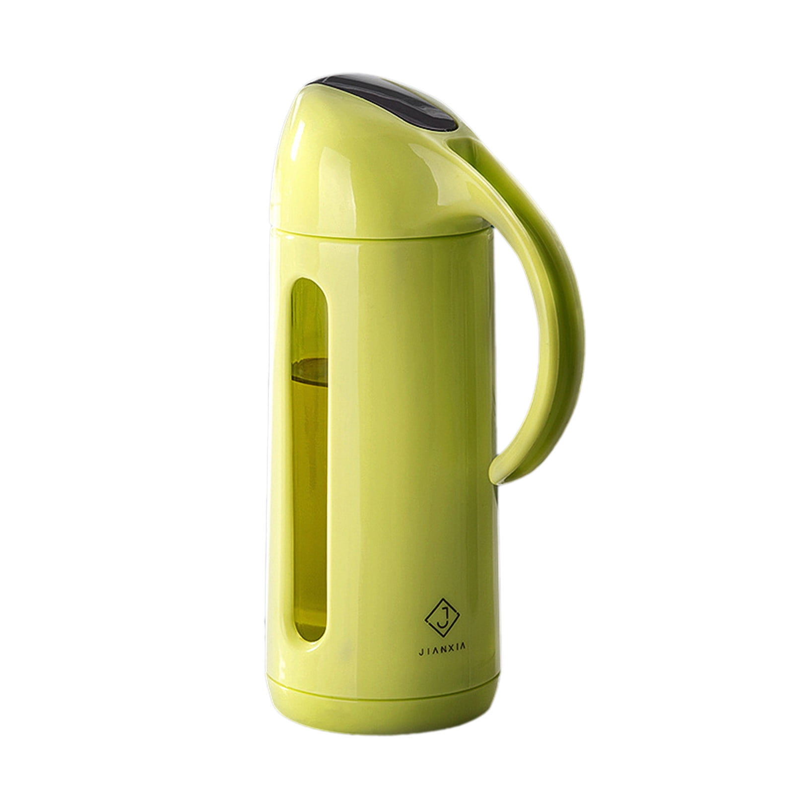 VQPeo Automatic Opening And Closing Oil Kettle Glass Oil Control Kettle ...