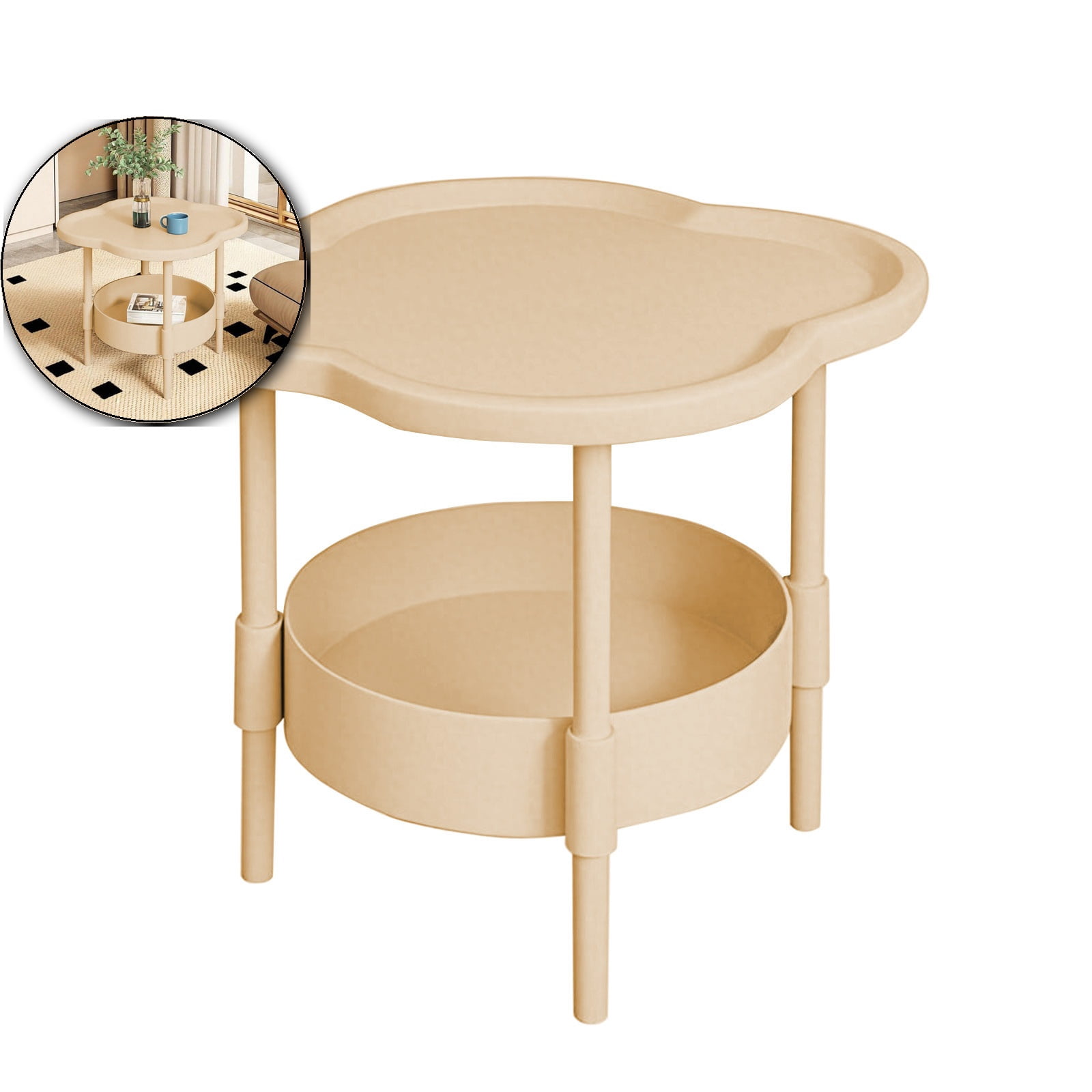 VQPeo Bedside Tables - Perfect for Bedroom Decor, Mini Table Easy Small ...