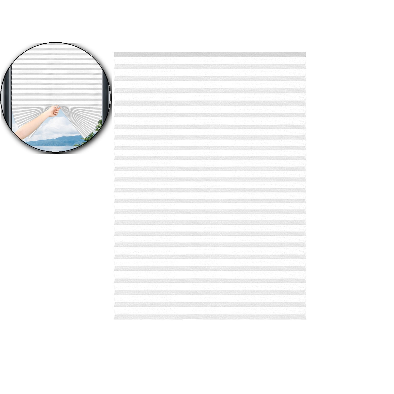 VQPeo Blackout Sun Shade Curtain 35.4x70.8 Inch– Heat Insulating & UV ...