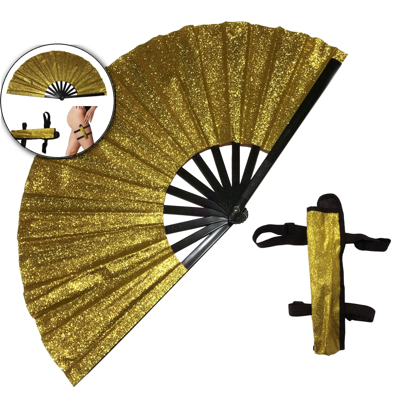 VQPeo Boots on The Ground Hand Fan, Folding Hand Fan, Clap Fans for ...