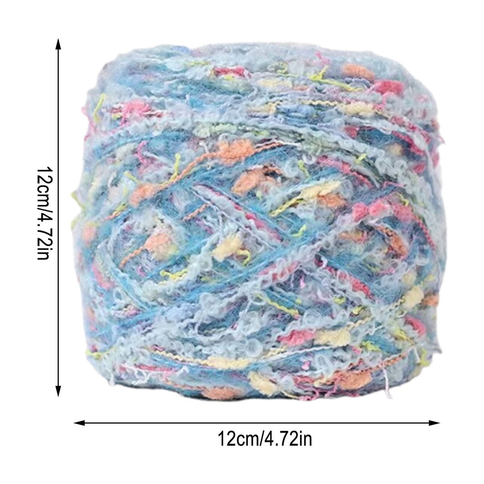 VQPeo Chunky Chenille Yarn for Crocheting Soft Thick Fluffy Yarn for ...