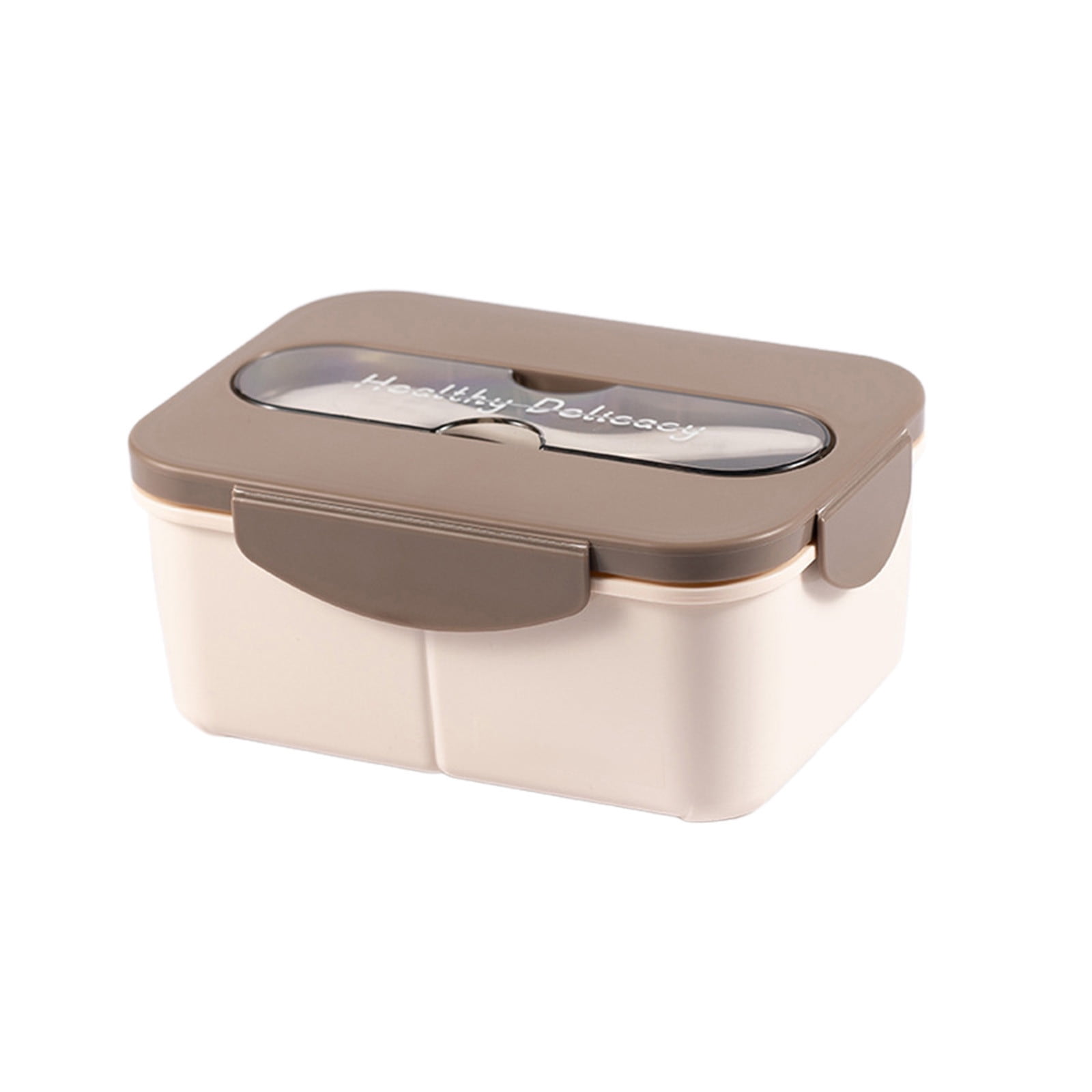 VQPeo Classic Bento Box Adult Lunch Box - Leakpoof 3-Compartment ...