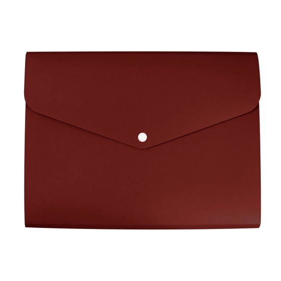 VQPeo Clear Plastic Envelopes, Poly Envelope with Snap Closure ...