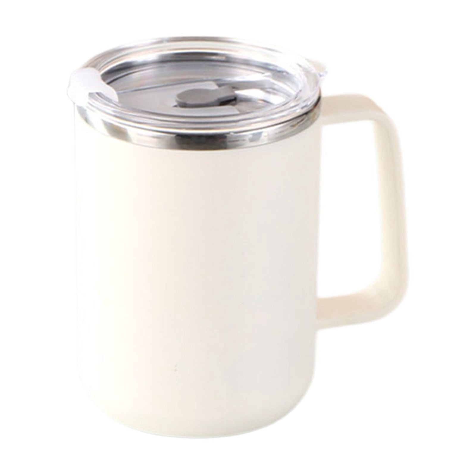 VQPeo Coffee Mug With Handle, Double Wall Stainless Steel Insulated ...
