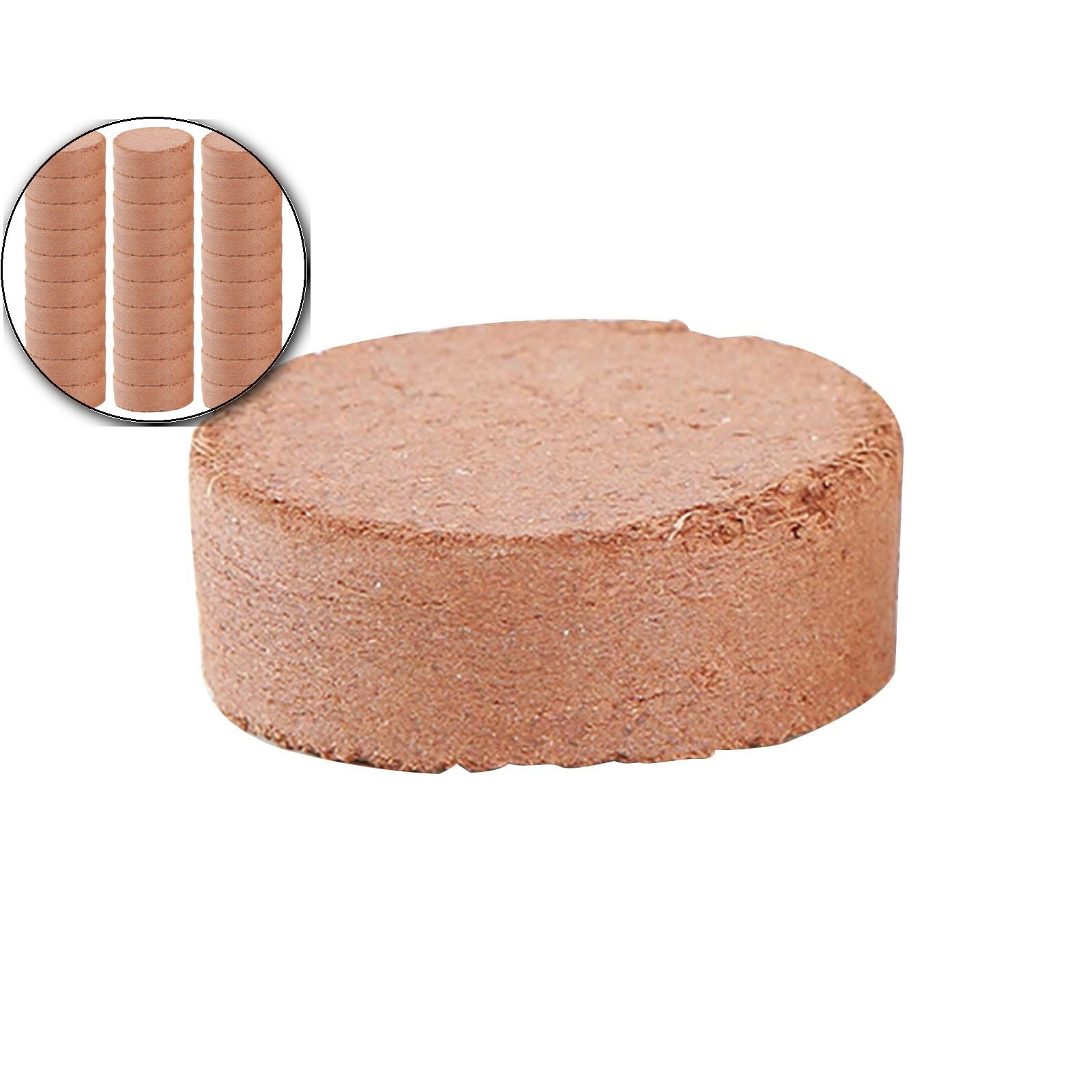 VQPeo Compressed Coconut Coir Soil Blocks – Eco-Friendly Organic ...