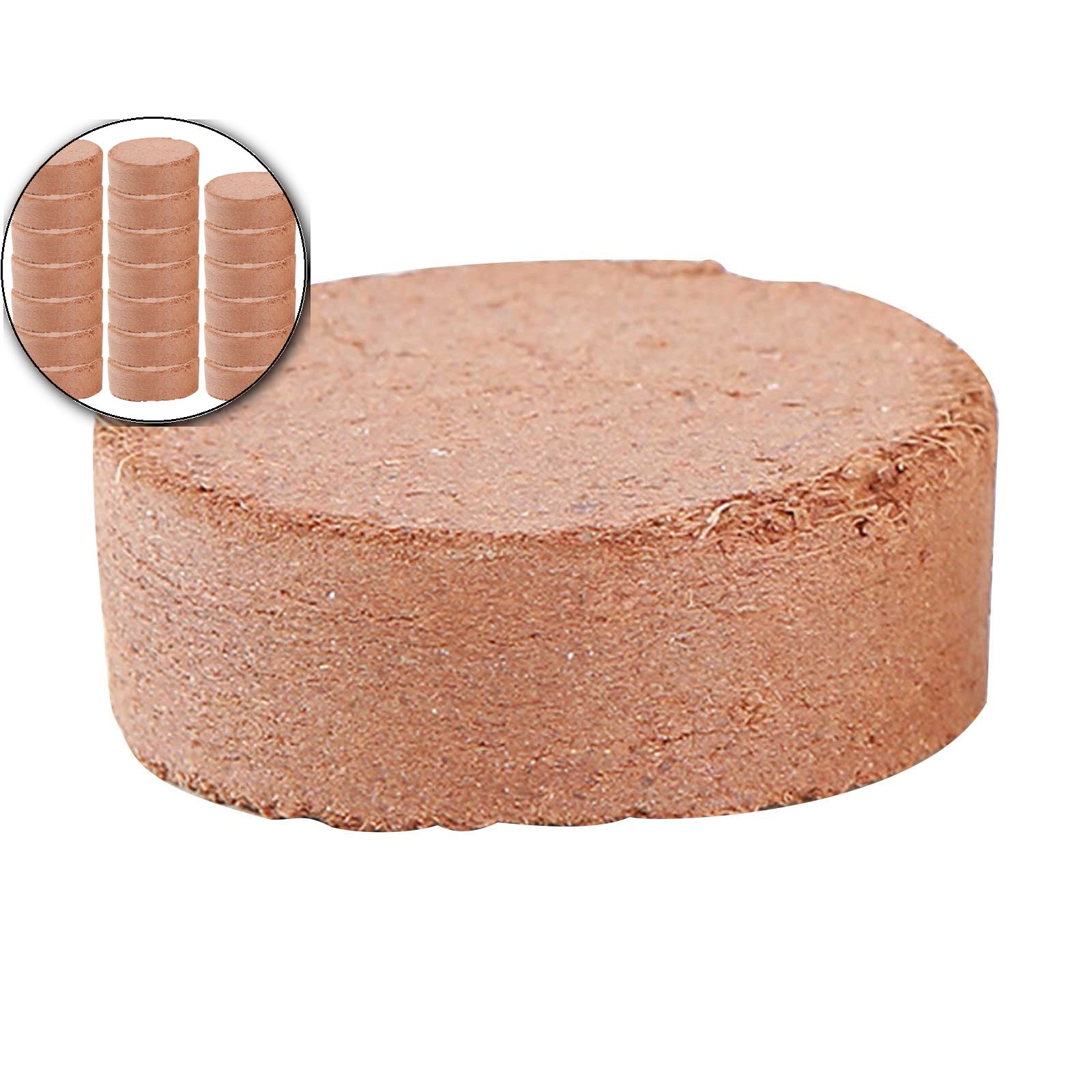 VQPeo Compressed Coconut Coir Soil Blocks – Eco-Friendly Organic ...