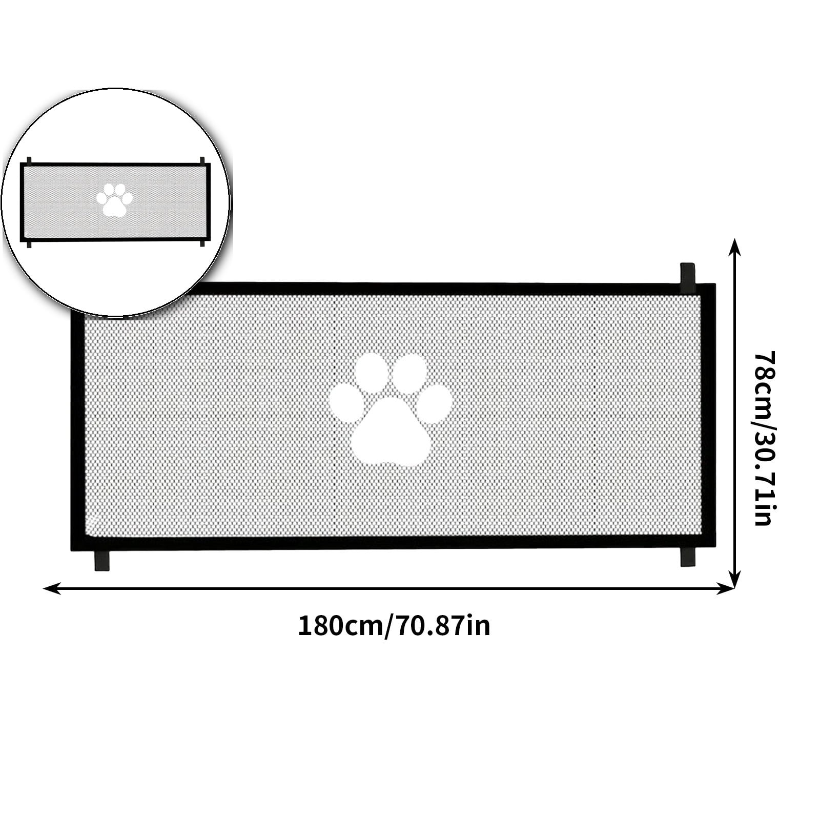 VQPeo Dog Gate, Stair Gate, Isolation Gate, Pet Gate Dog Fence Portable ...