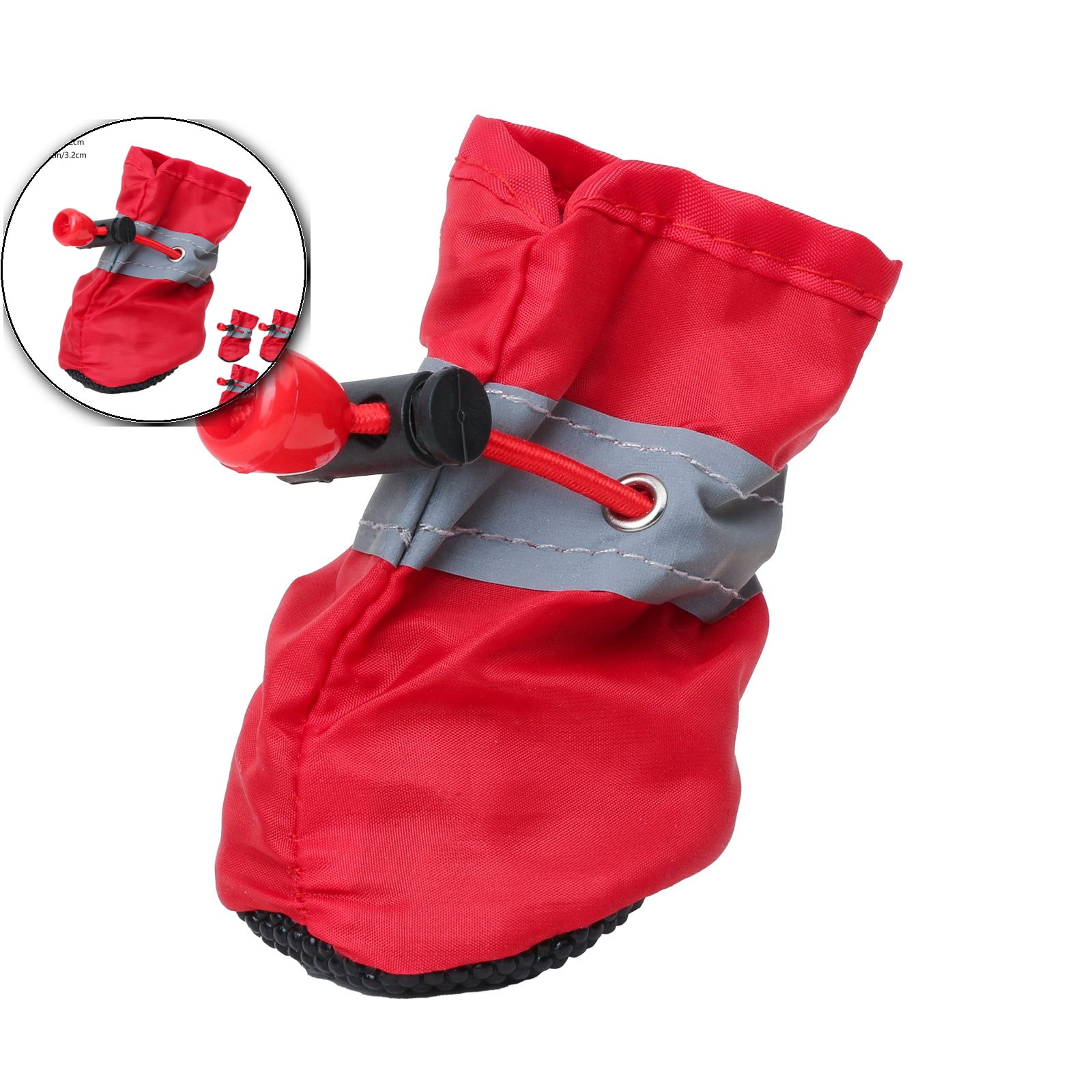 VQPeo Dog Shoes for Hot Pavement, Anti-Slip Sole Dog Boots & Paw ...