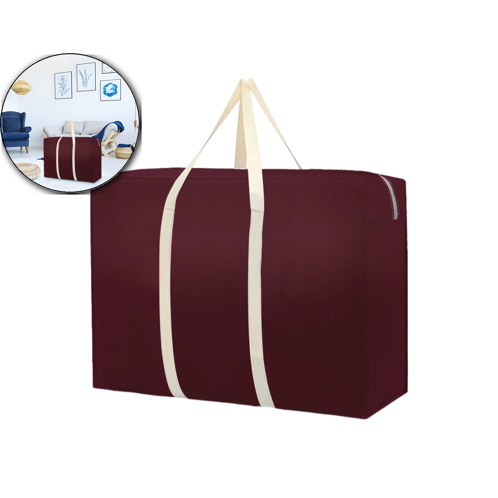 VQPeo Extra Large Moving Storage Bags, Heavy Duty Extra Large Moving ...