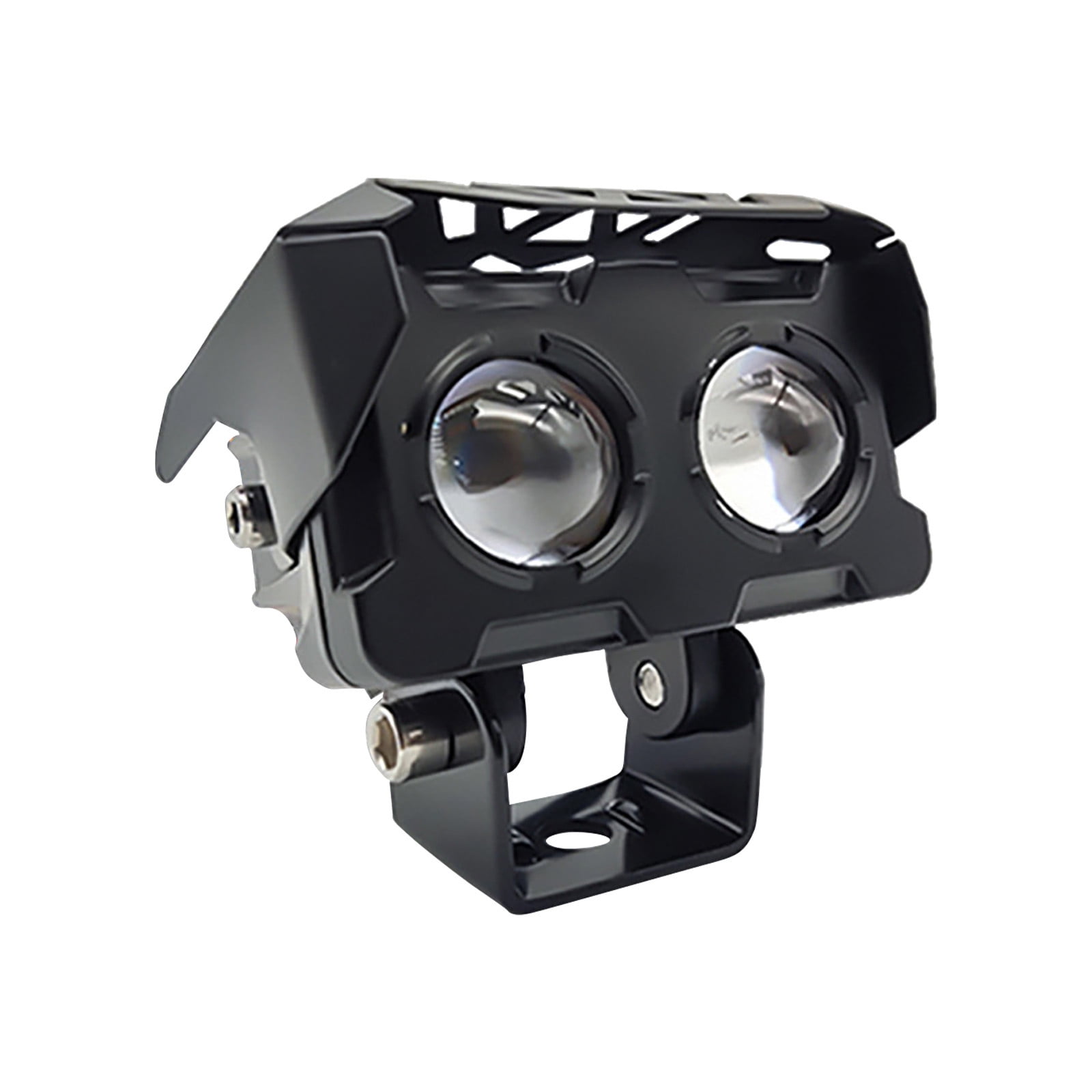 VQPeo LED Driving Spotlights Motorcycle Light Two Light Yellow White ...