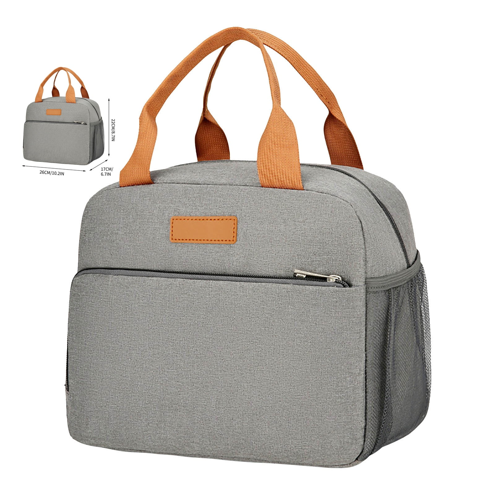 VQPeo Lunch Box, Reusable Lunch Pail Bag - Insulated Lunch Box Tote ...