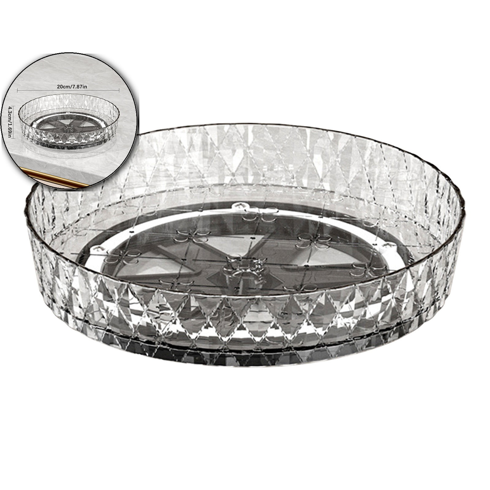 VQPeo Multifunctional Rotating Rack Kitchen Countertop Storage ...