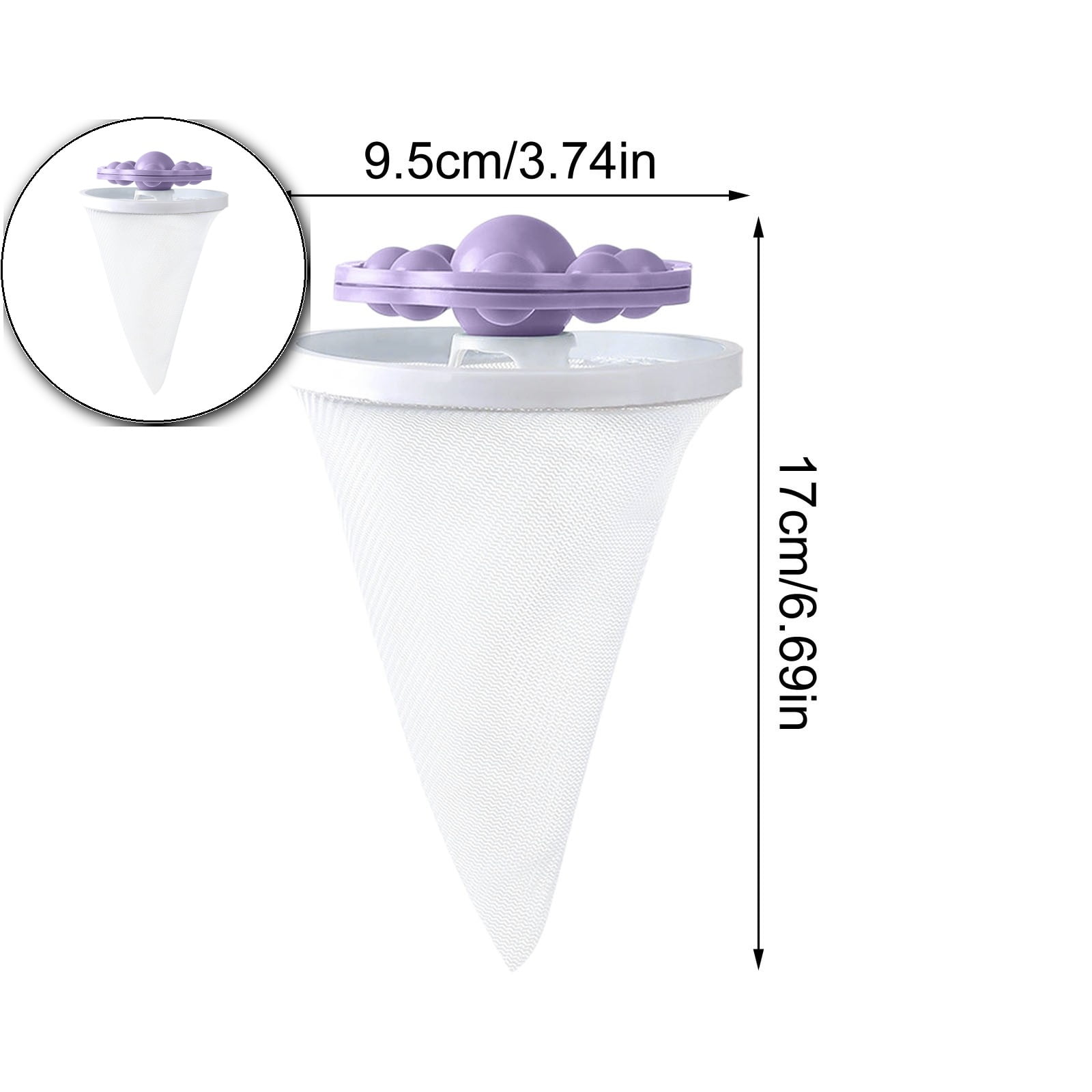 VQPeo Reusable Lint Catcher Washing Machine Washing Machine Float Wash ...