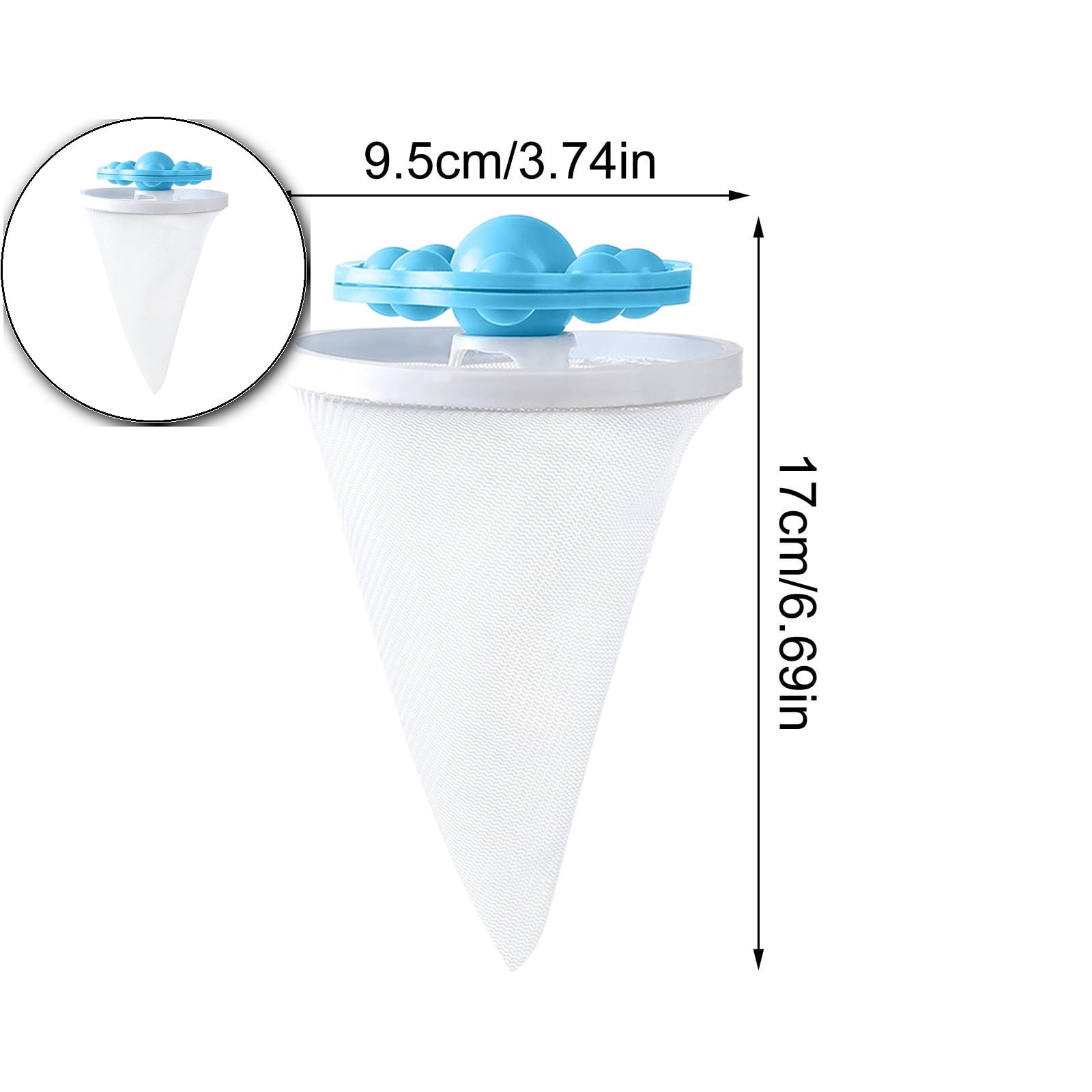 VQPeo Reusable Lint Catcher Washing Machine Washing Machine Float Wash ...