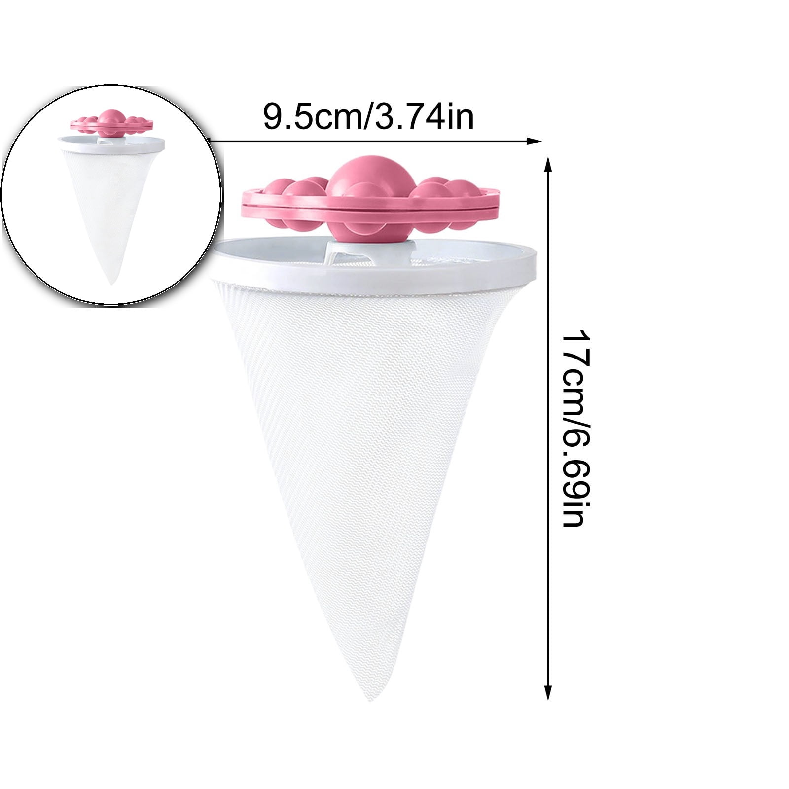 VQPeo Reusable Lint Catcher Washing Machine Washing Machine Float Wash ...