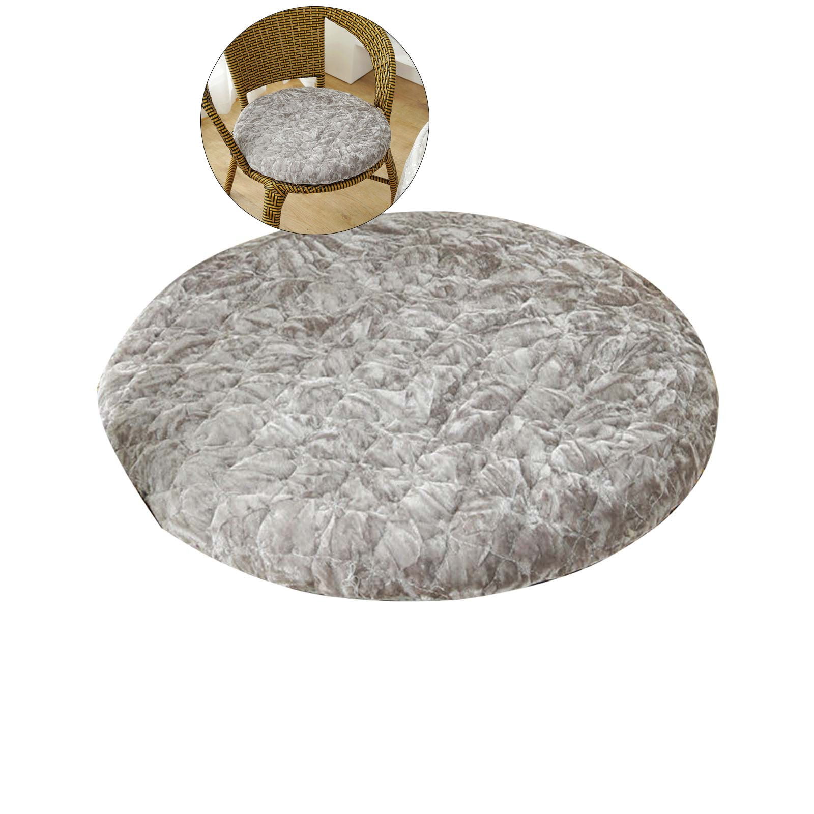 VQPeo Round Plush Tatami Chair Cushion - Fart Cushion for Dining Table ...