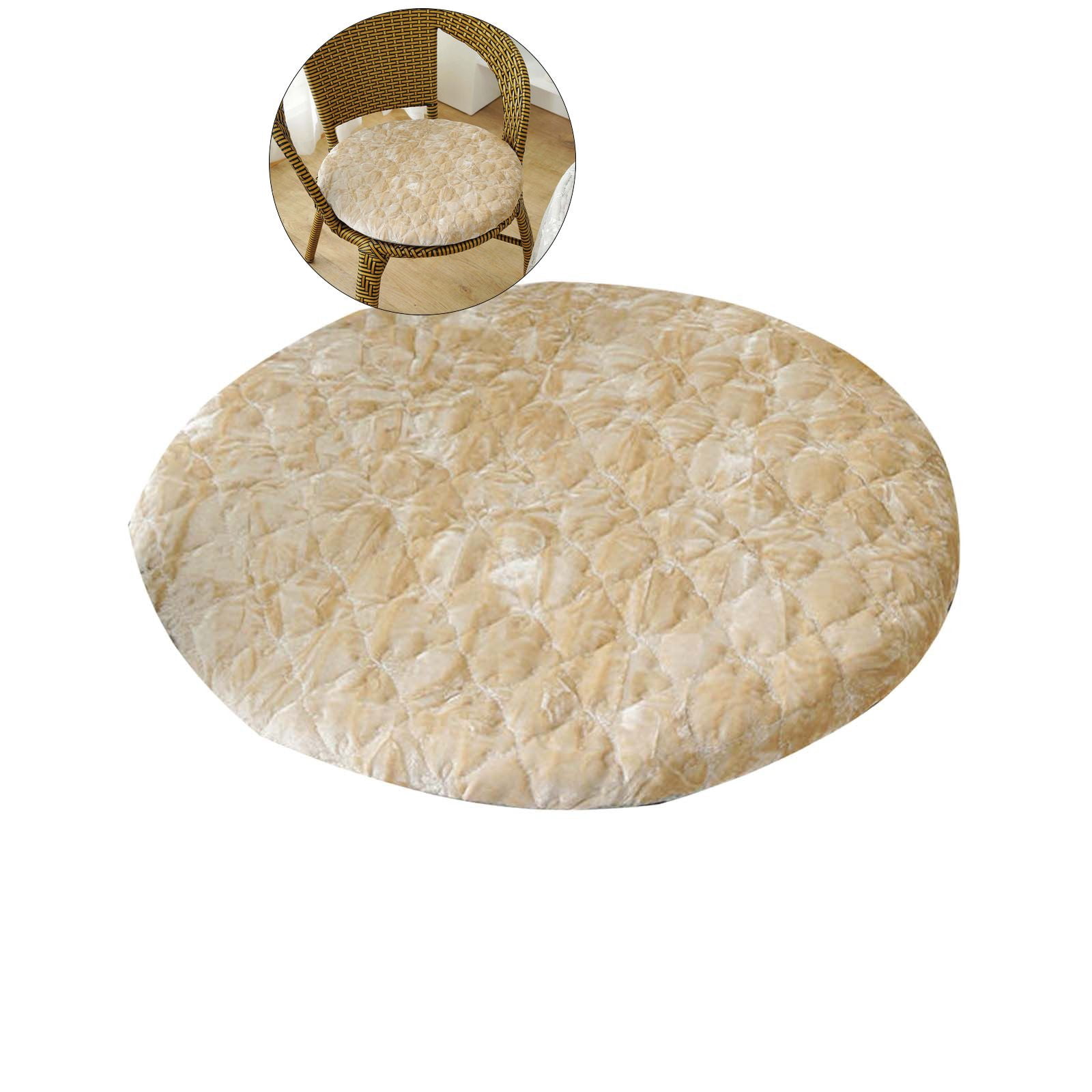 VQPeo Round Plush Tatami Chair Cushion - Fart Cushion for Dining Table ...