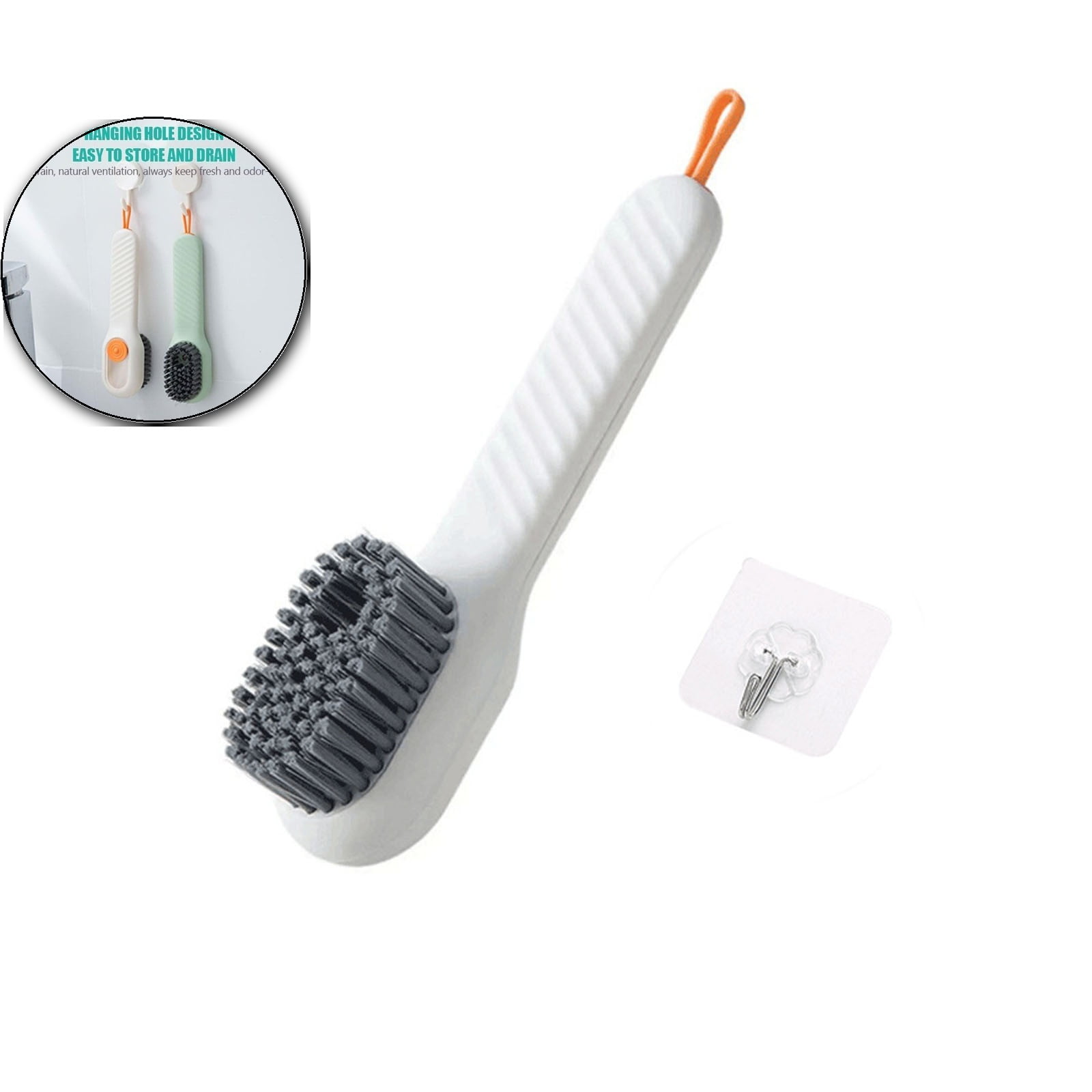 VQPeo Shoe Brush, Scrub Brush for Cleaning, Multifunctional Laundry ...