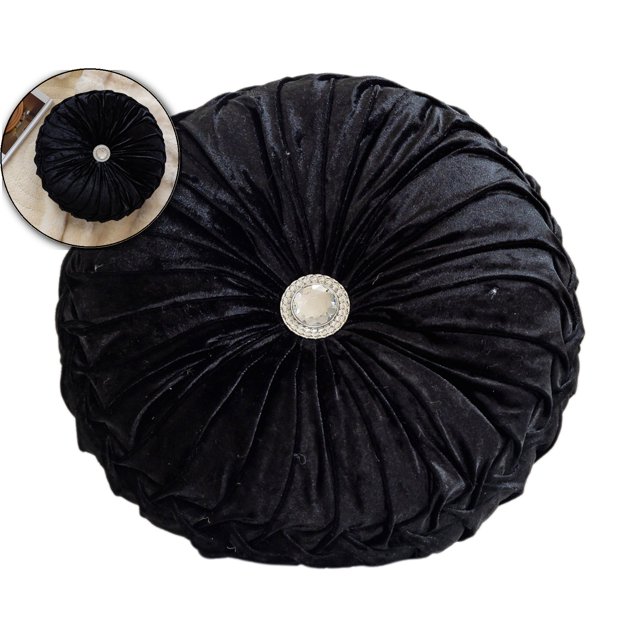 VQPeo Soft Plush Round Throw Pillows for Couch and Bed - Round Pillow ...