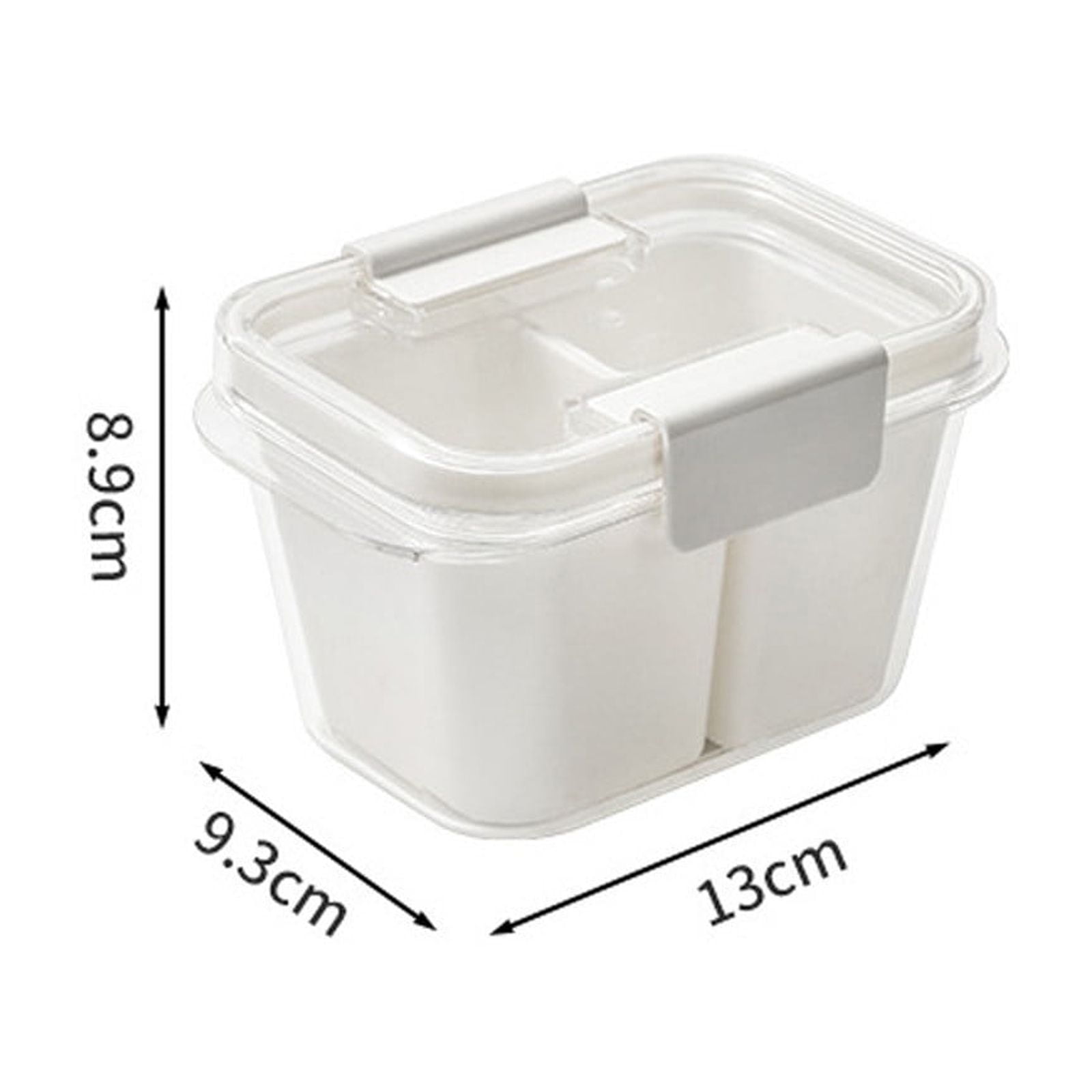 VQPeo Spring Picnic Fruit Bento Box - Portable Snack Container with ...