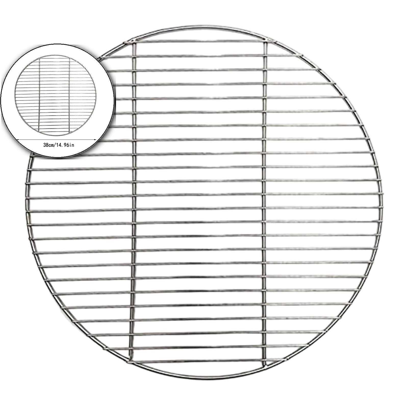 VQPeo Stainless Steel Grill Grate - 16-Inch, Small & 14-Inch Sizes ...
