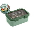 VQPeo Stainless Steel Leakproof 2-Compartment Bento Lunch Box/Portion ...