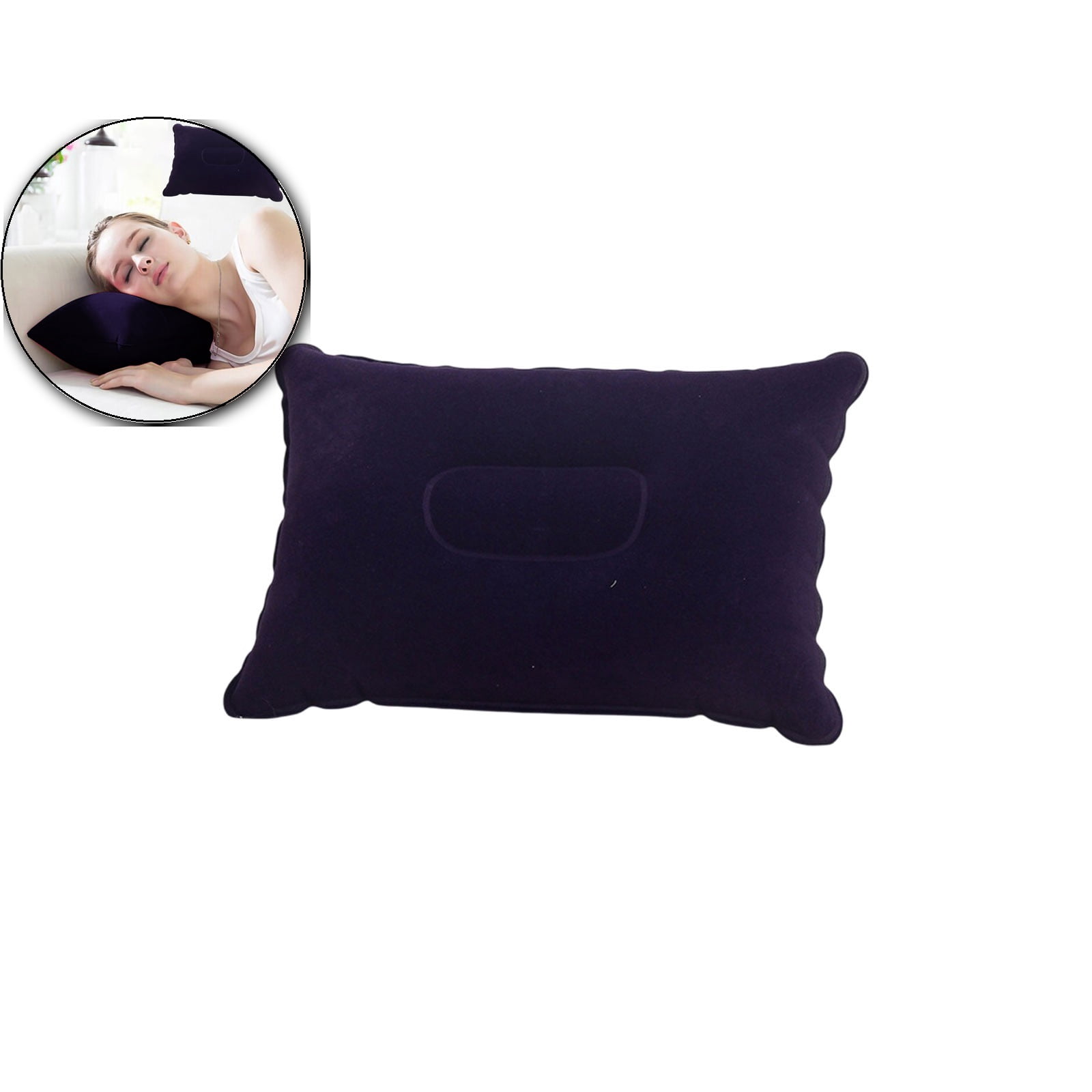 VQPeo Thicken Inflatable Pillow Plush, Versatile Inflatable Pillow for ...