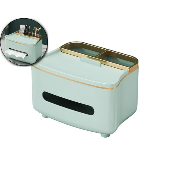 VQPeo Tissue Box, Remote Control Organizer, Tissue Dispenser for Living ...