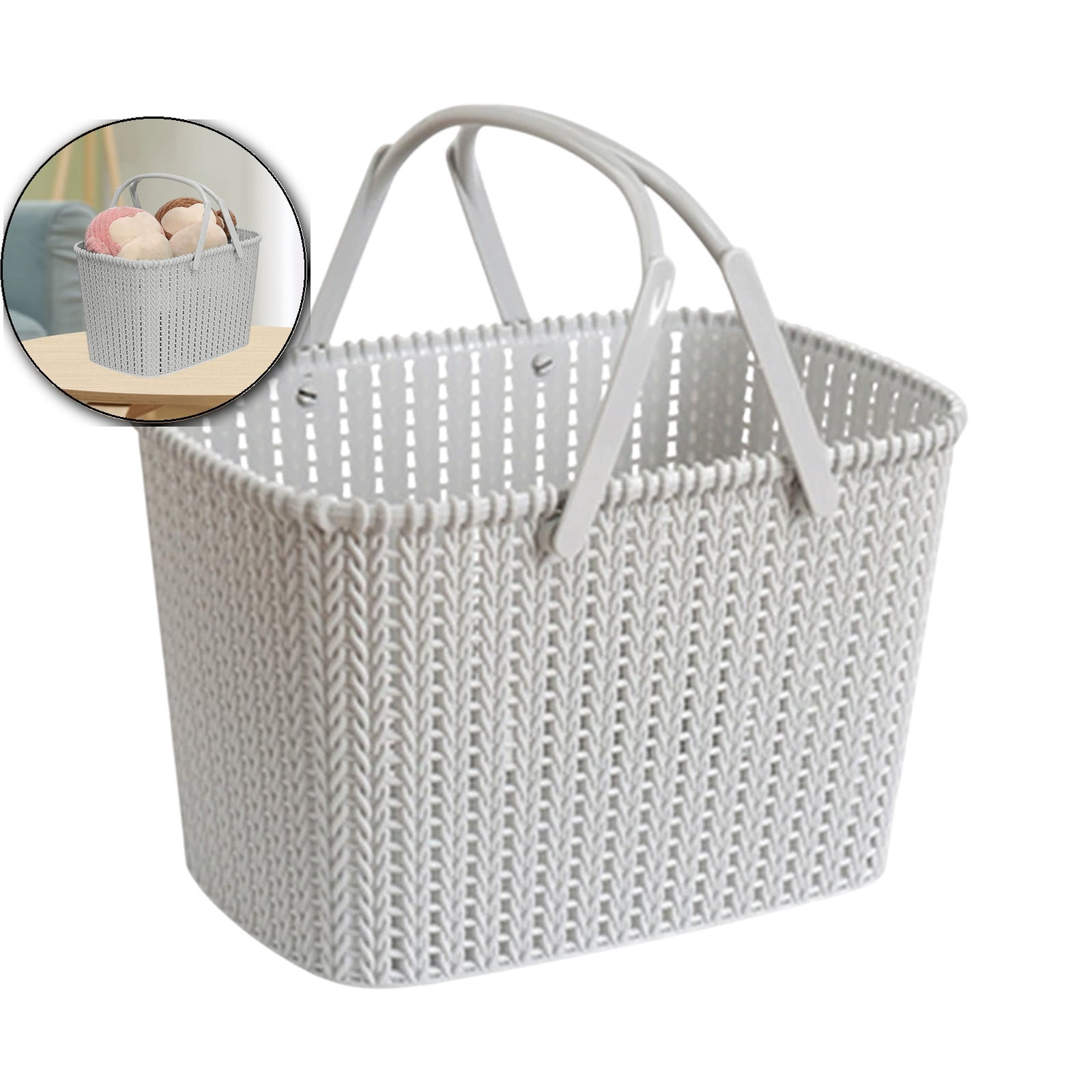 VQPeo Versatile Storage Baskets for Home Organization - Large Baskets ...