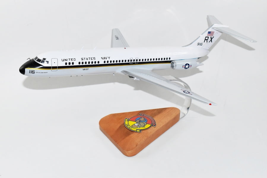 VR-57 Conquistadors C-9b Skytrain II Model, 1/80th (18") Scale ...