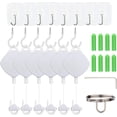 VR Cable Management System, Ceiling Hooks with Retractable Carabiner ...