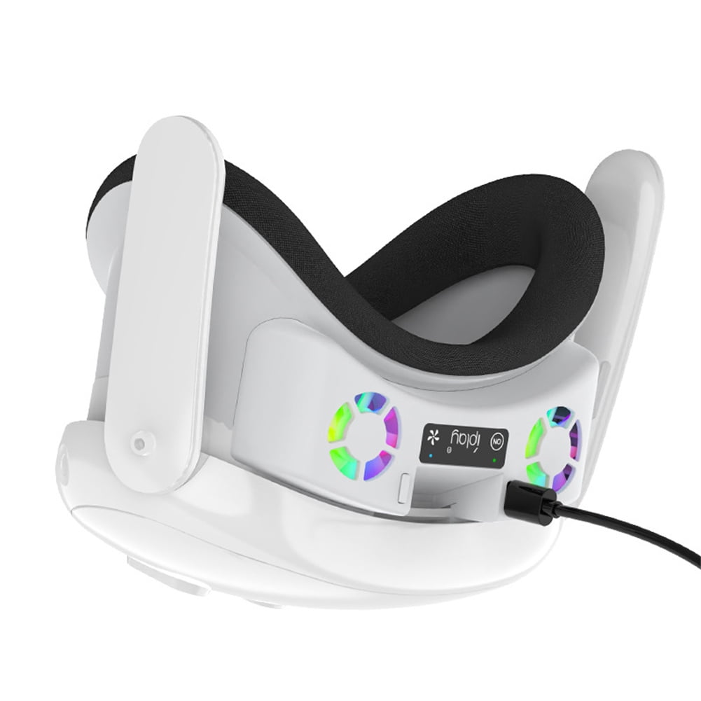 VR Face Pad Cover With Cooling Fan Comfortable VR Goggles Glasses ...