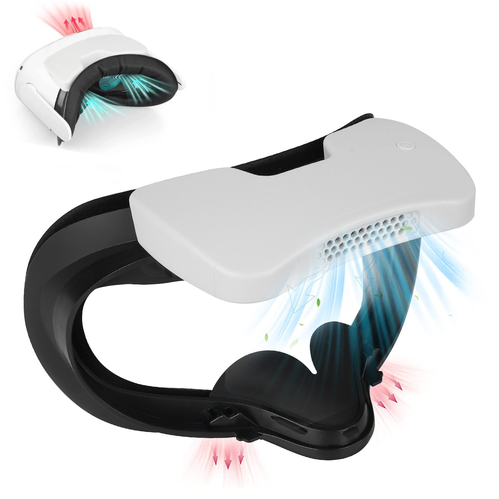 VR Facial Cooling Fan Fit for Oculus Quest 2 VR Headset, EEEkit VR Face ...