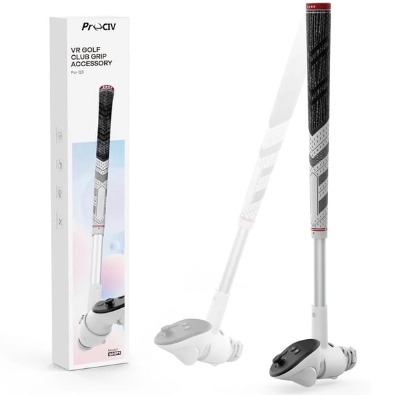 VR Golf Club Attachment Compatible with Meta/Oculus Quest 3，Golf Club ...