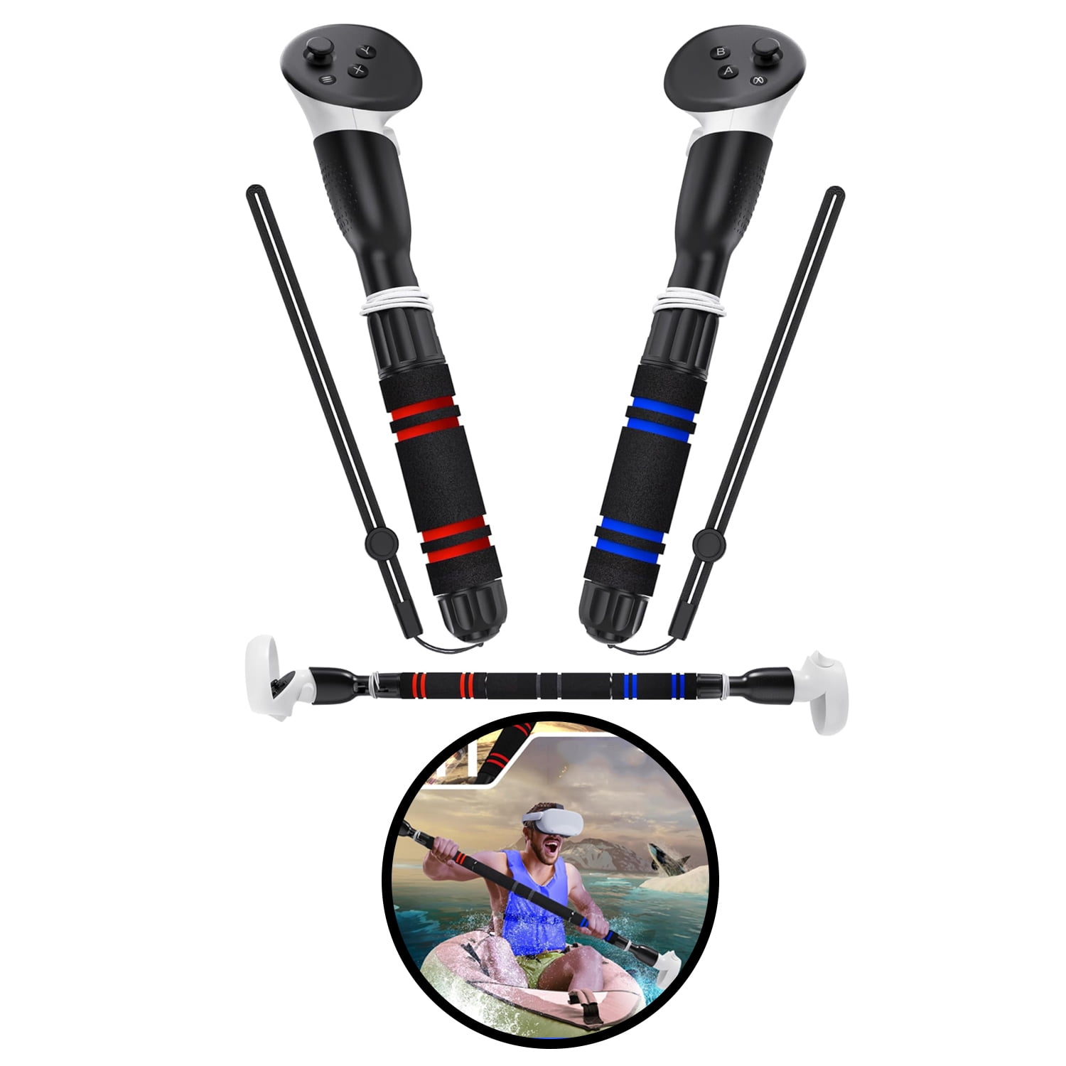 VR Handle Attachments for Meta/Oculus Quest 2 Gorilla Tag Accessories ...