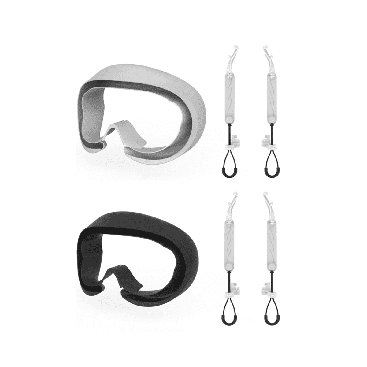 VR Handle Grip 4 VR Gaming Headset Controller Belts Light Leakage Pad ...