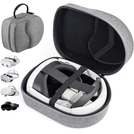 VR Headset Carrying Case for Meta Quest 3/3S/2, Vision Pro, Pico 4 ...