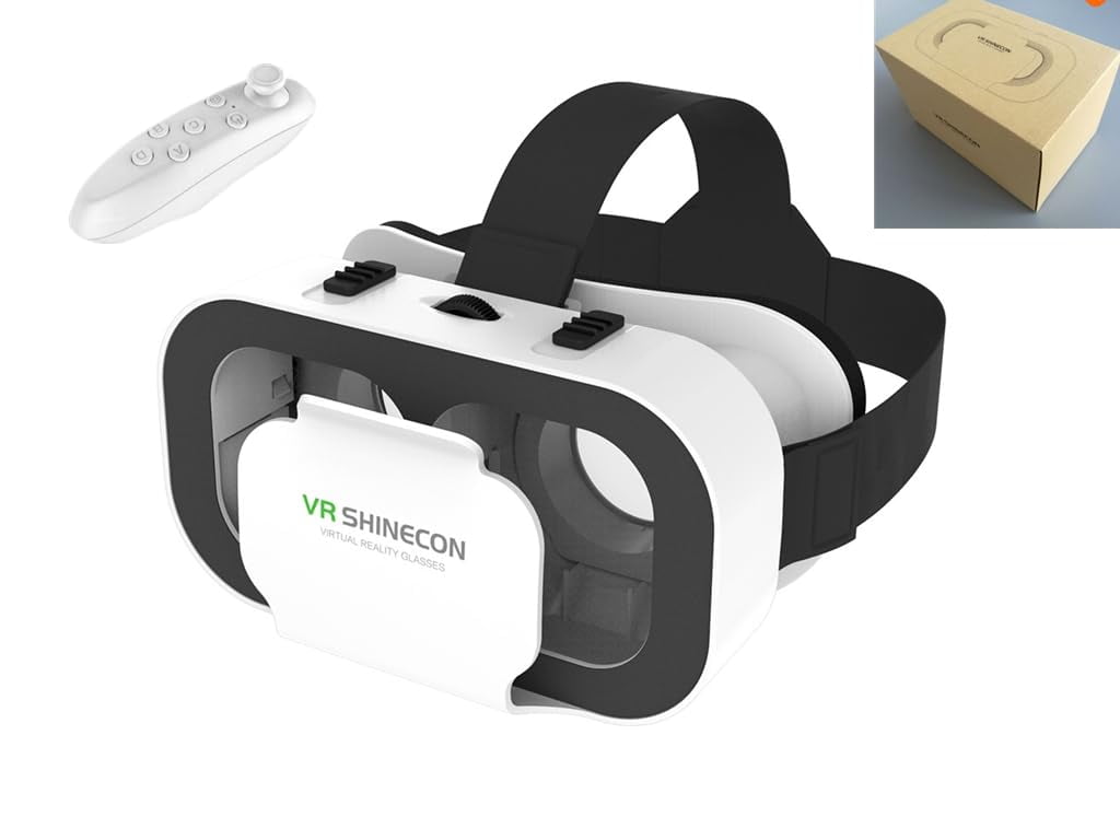 VR Headset for iPhone & Android with Controller, for Adults, Universal ...