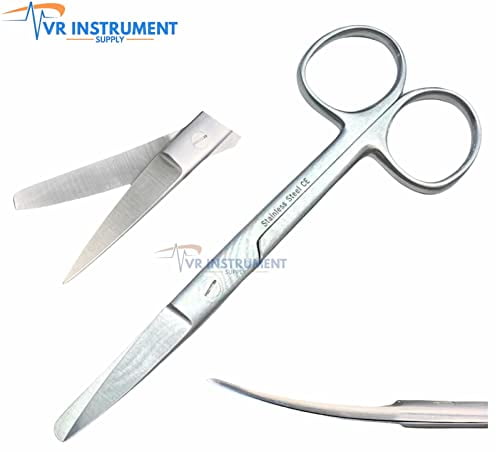 VR Instrument Supply Dissecting Scissors Curved 5.5" Sharp/Blunt ...
