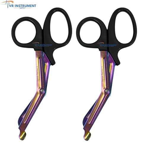 VR Instrument Supply EMT and Trauma Shears 7.5 Inch Bandage Scissors ...