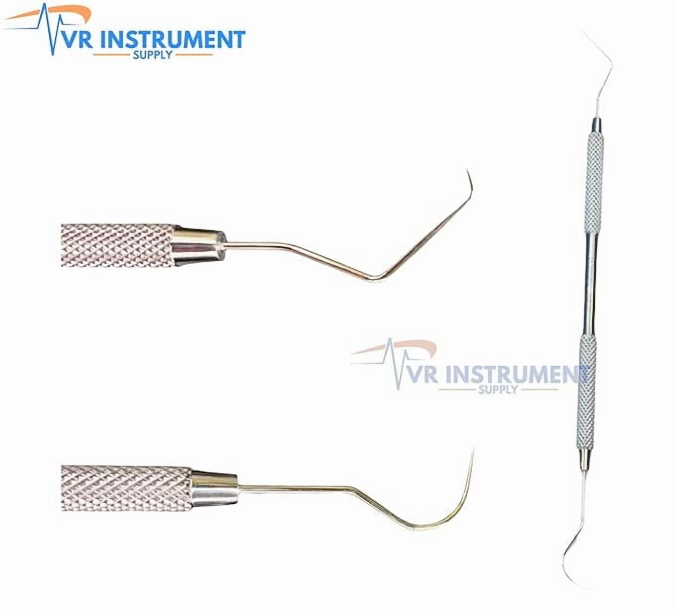 VR Instrument Supply Professional Tartar Scraper Tool – Double Ended ...