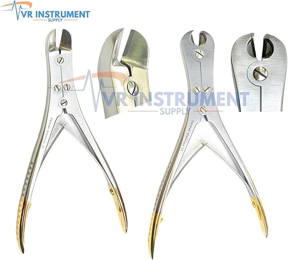VR Instrument Supply T/C Front & Side, Pin & Wire Cutter Pliers 7 ...