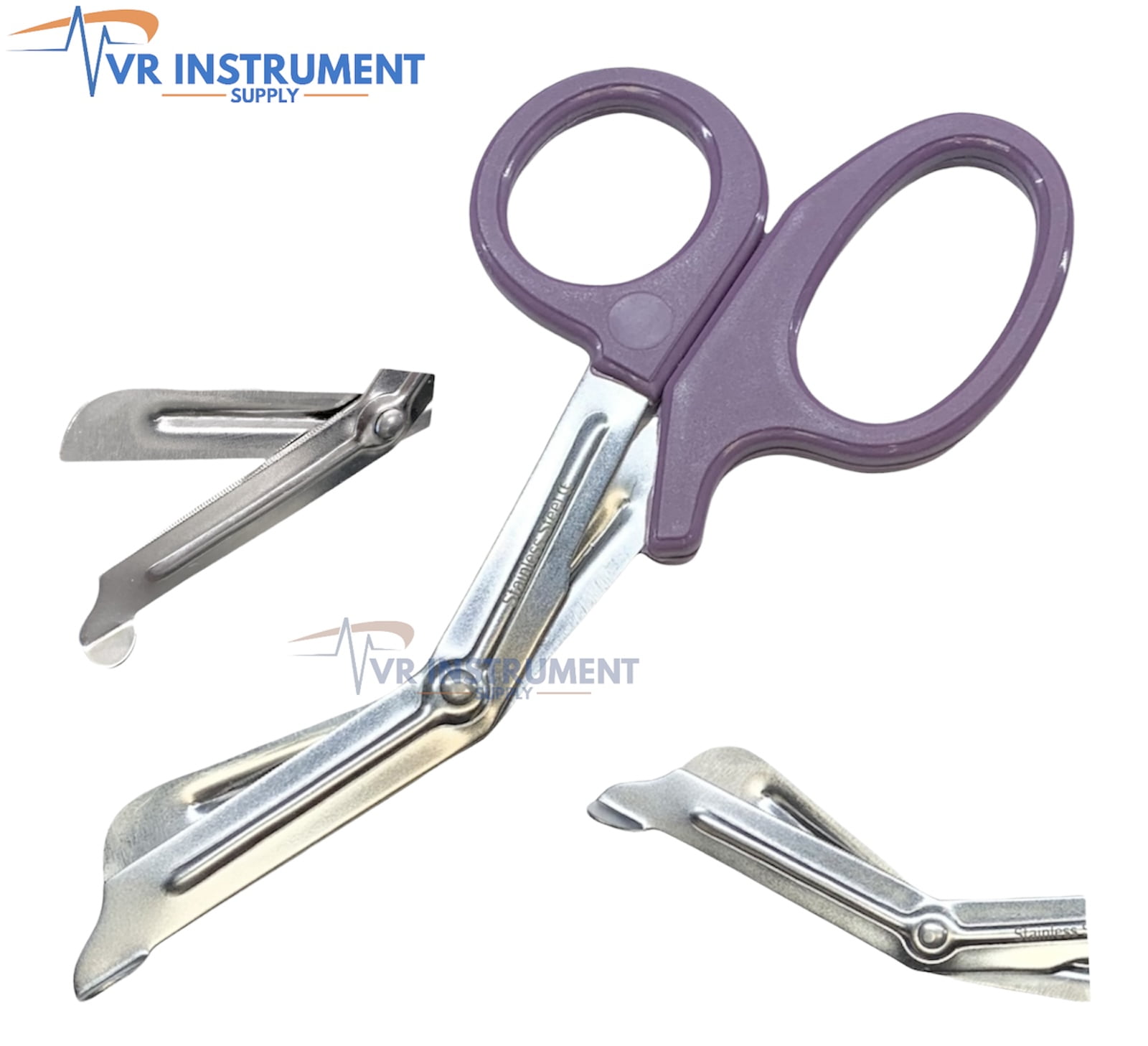 VR Instrument Supply Trauma Shears Bandage Scissors Safety with Blunt ...