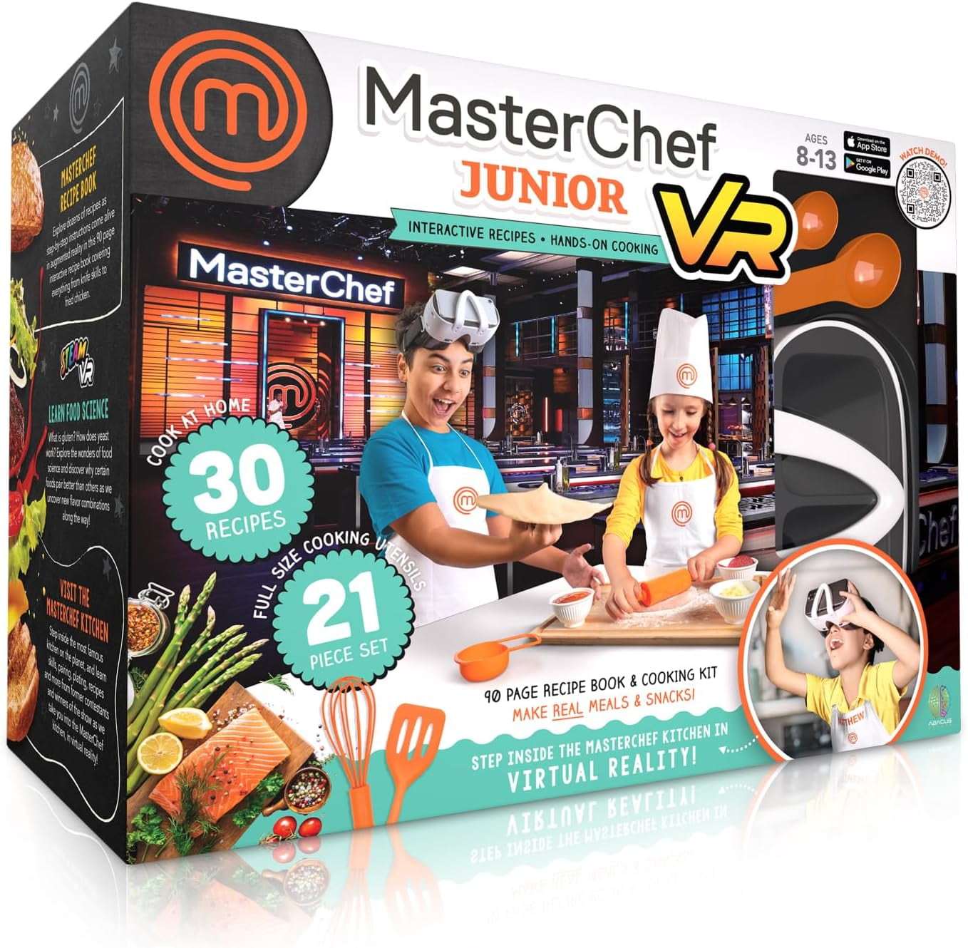 VR MasterChef Junior - Virtual Reality Recipe Book & Cooking Set for ...
