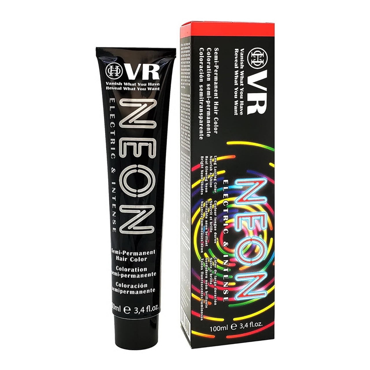 VR Neon Semi Permanent Hair Color, Candy Apple Red, 3.4 Oz.. - Walmart.com
