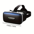 VR New Virtual Reality 3D Goggles Device, Adjustable Lenses, for ...