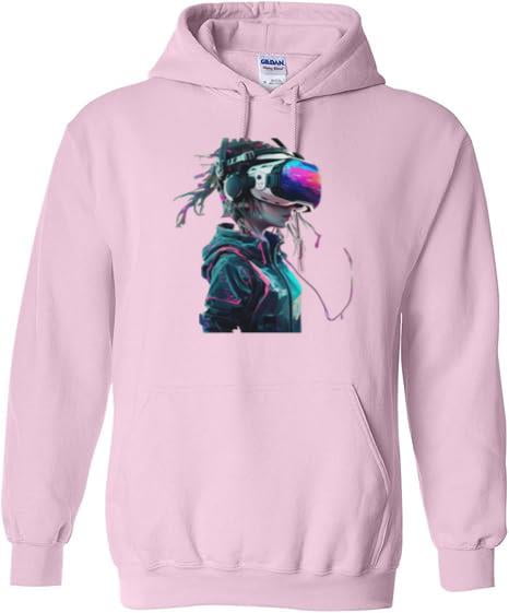 VR Shirt Women Design for Female Gamers and Tech Enthusiasts Hoodie ...