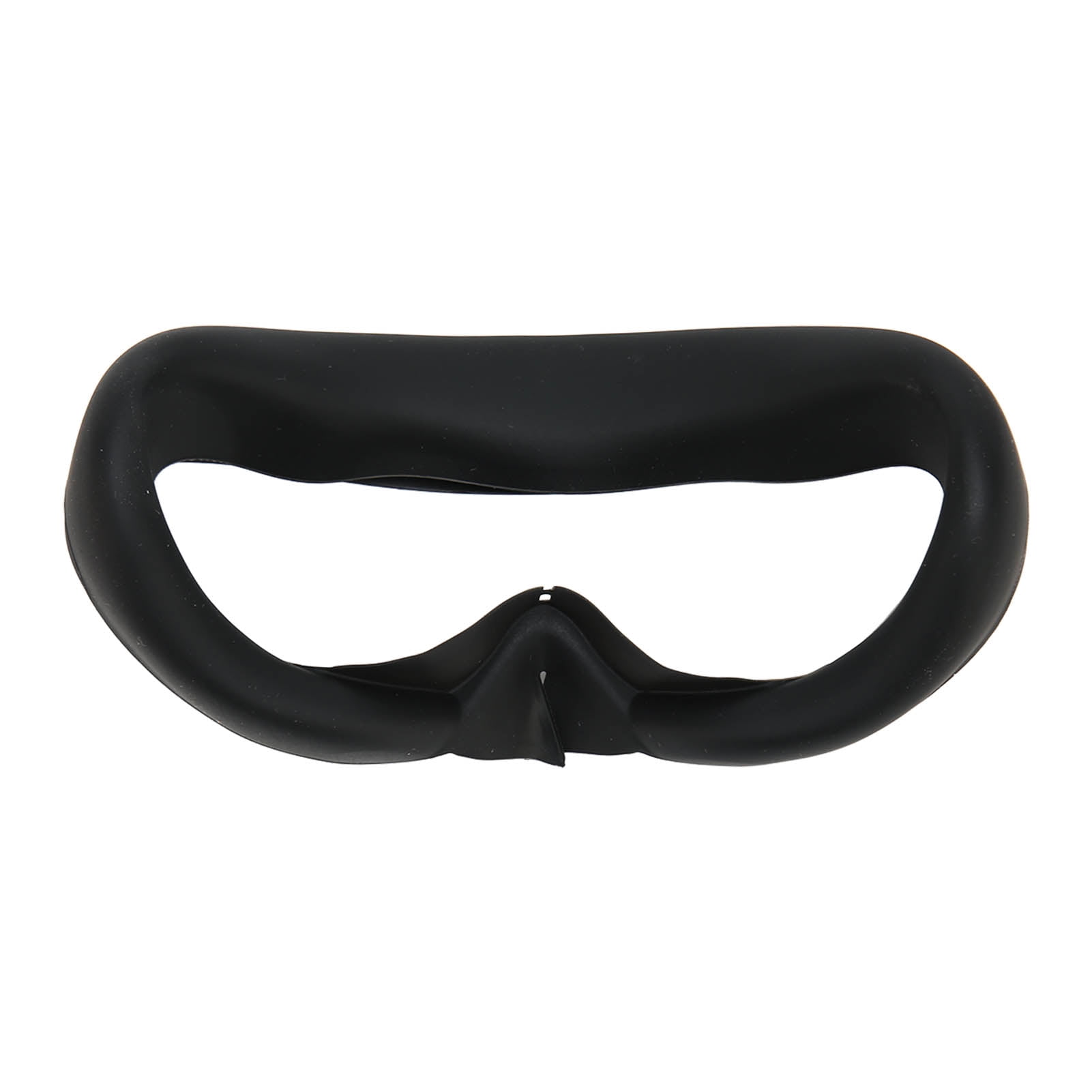 Vr Silicone Face Cover Waterproof Washable Soft Vr Face Pad Cushion For Pico 4 Vr Glasses Black