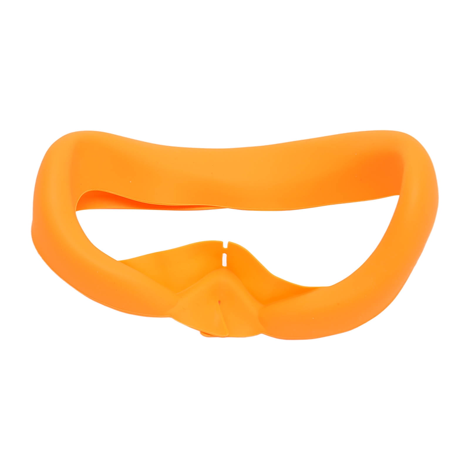 Vr Silicone Face Cover Waterproof Washable Soft Vr Face Pad Cushion For Pico 4 Vr Glasses Orange