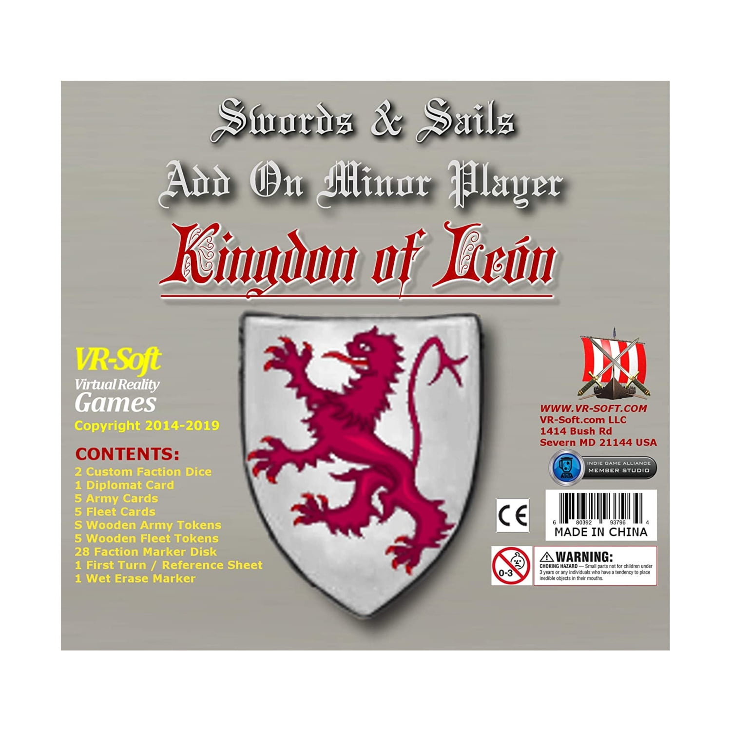 VR-Soft Games Minor Player - Kingdom of Leon New - Walmart.com